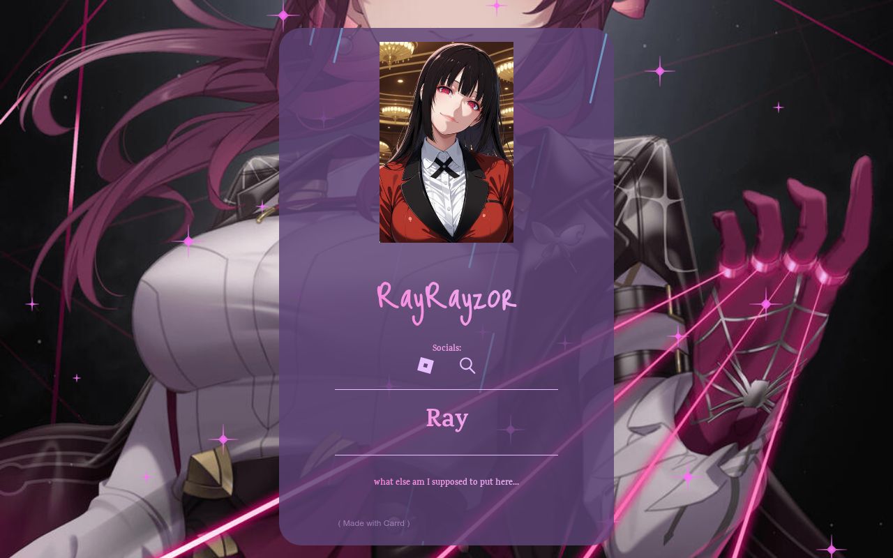 Ray's Profile